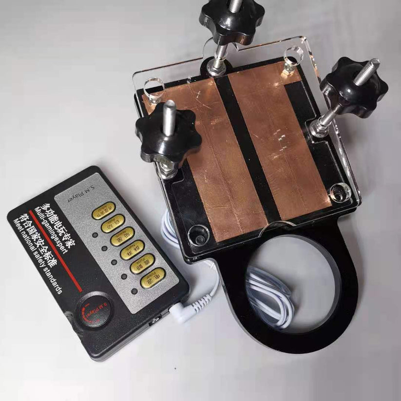 See-Through Acrylic Compression Board Ball Crusher (Optional Electro P – BallbustingToys.com