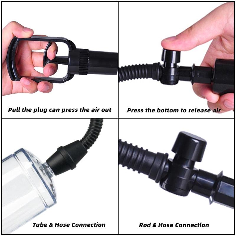 Testicle Suction Tube Toy (Penis Pump) – BallbustingToys.com