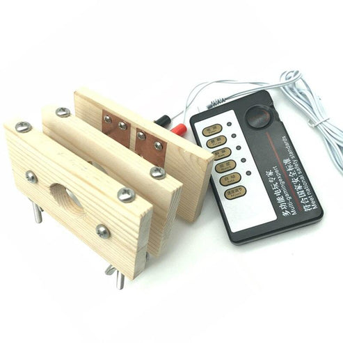 Wooden Testicle Crusher with Electric Shock Controller ...